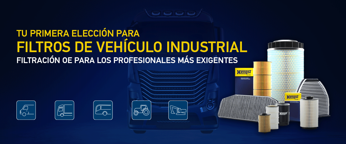 Filtros de vehículo industrial | HELLA HENGST