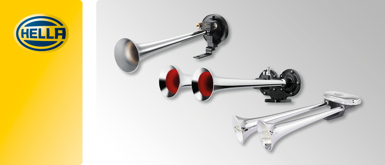 KURZINFORMATION Druckluftfanfaren der Serie CA3X | HELLA