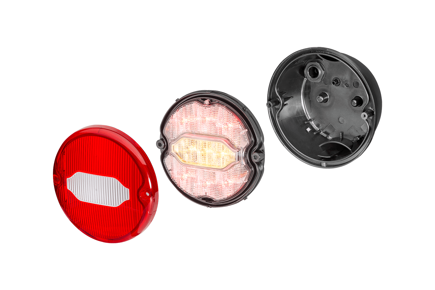 Hella 009615091 Tail Lamp Assembly/OE Replacement LH(Driver) Side Tail-