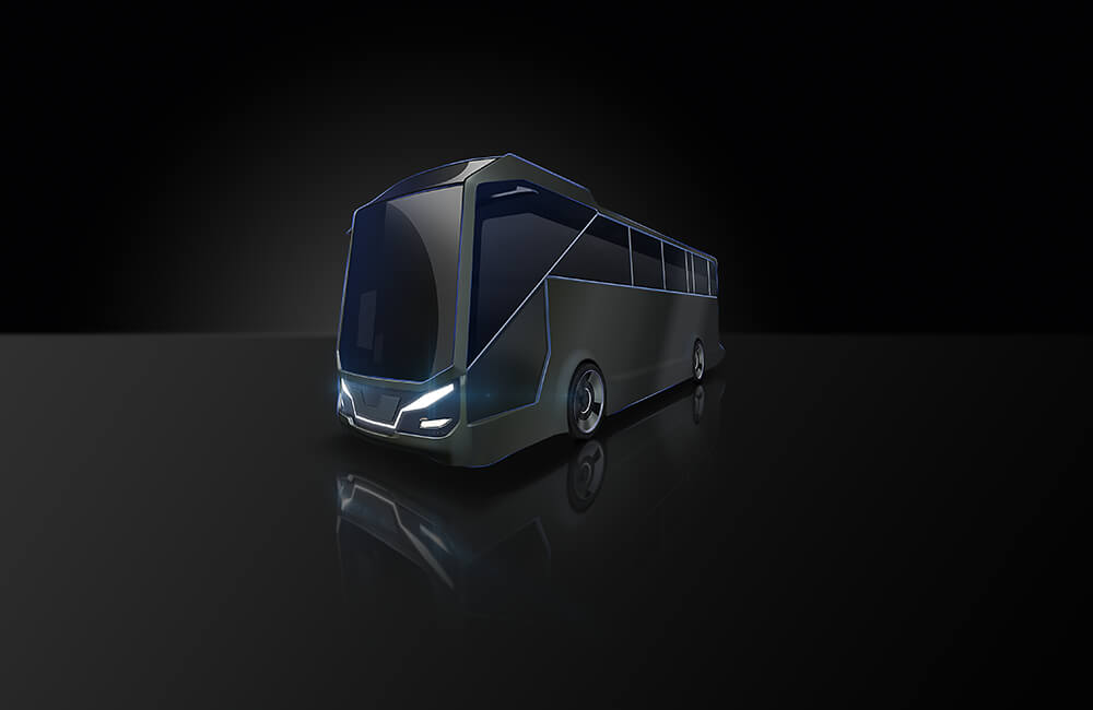 Busscheinwerfer: LED senkt CO2-Fußabdruck | HELLA